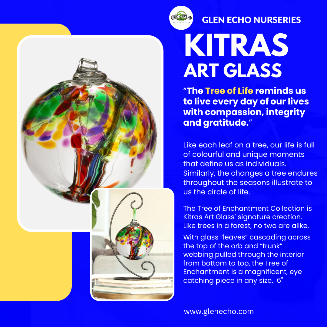 Kitras Art Glass Decorative Balls - Glen Echo Nurseries