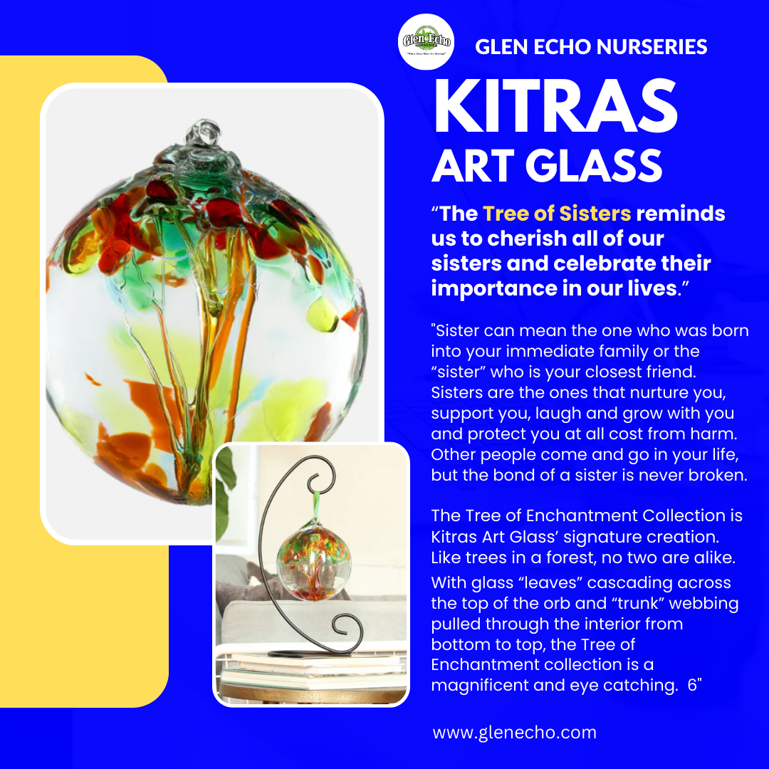 Kitras Art Glass Decorative Balls - Glen Echo Nurseries